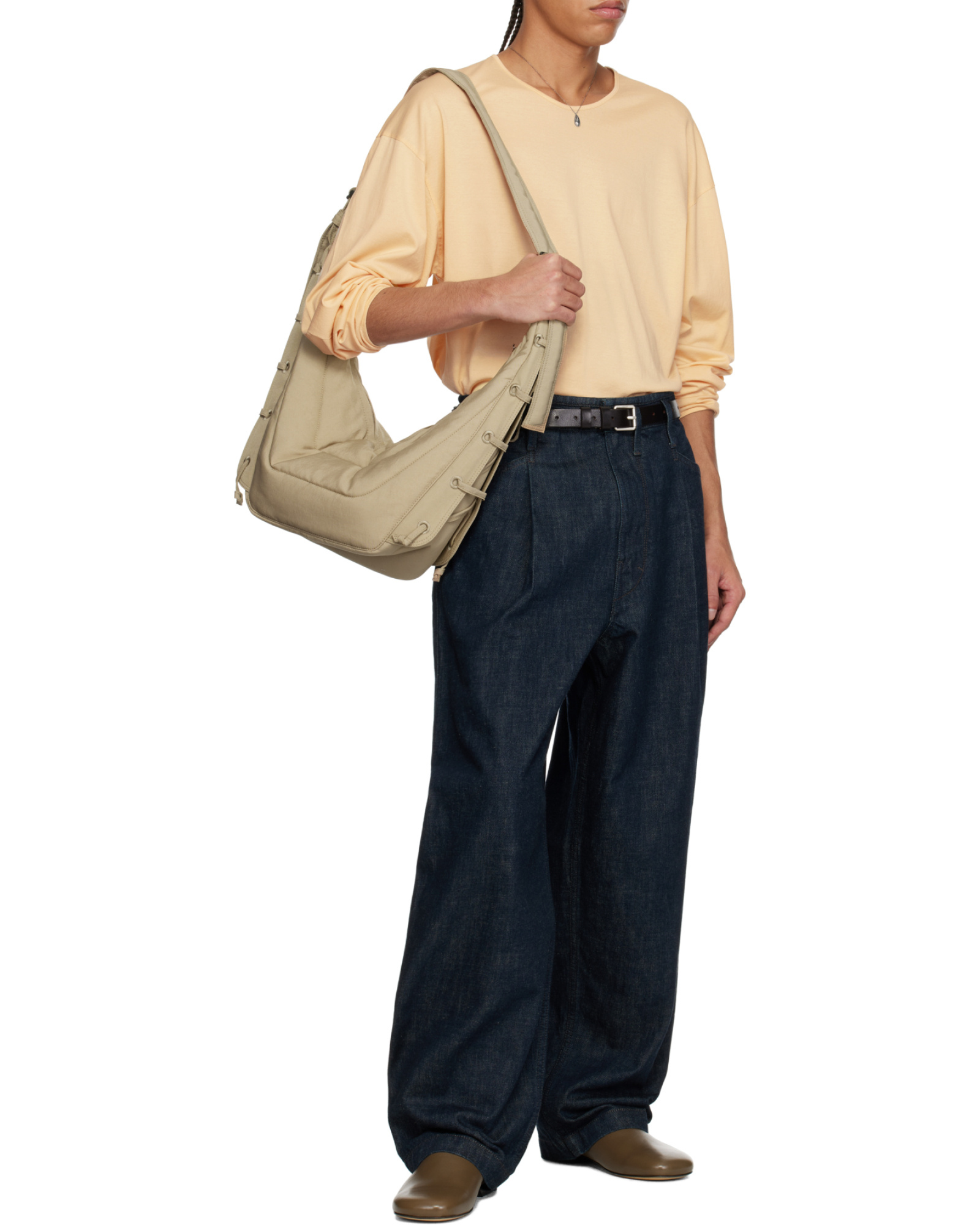 LEMAIRE Lemaire Game Medium Zipped Shoulder Bag